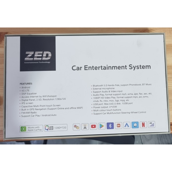 מערכת מולטימדיה לרכב אנדרואיד zed - אורן מערכות