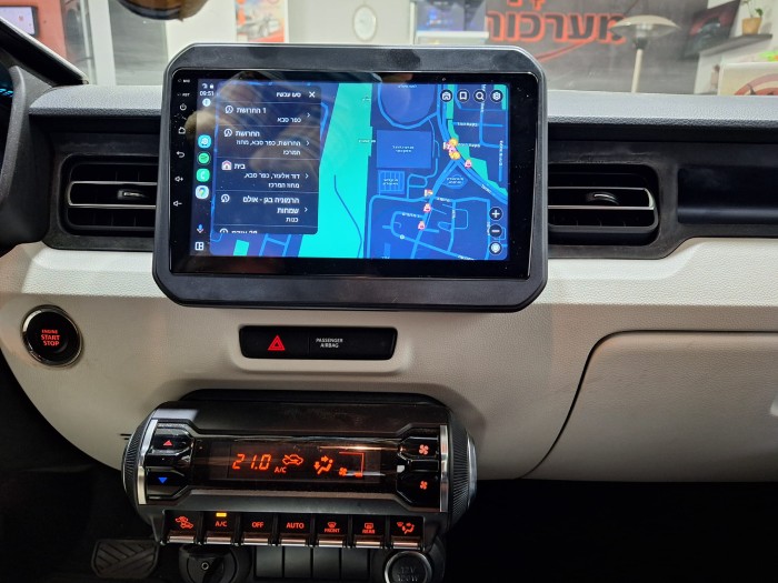 התקנת מערכת מולטימדיה ניפון KAIER KP3 לסוזוקי איגניס 2017 - אורן מערכות